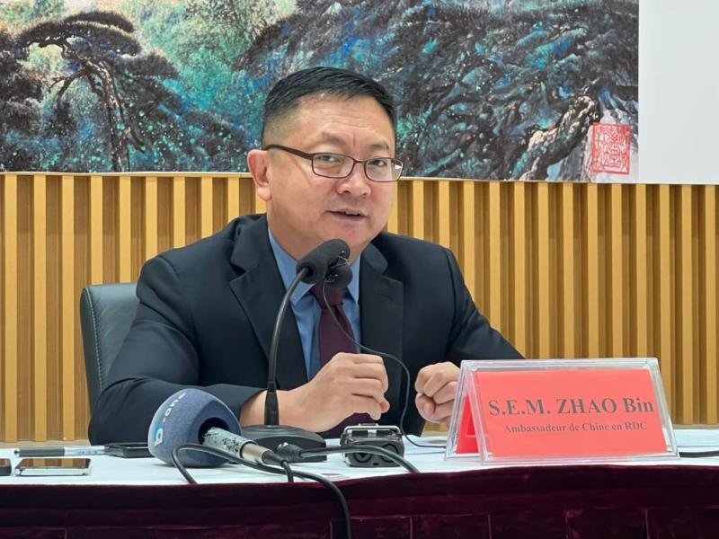 Est de la RDC : Zhao Bin réitère le soutien de la Chine et plaide pour la voie du dialogue afin ...